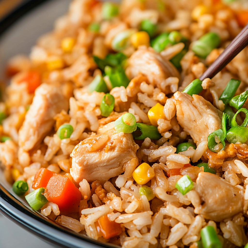 Easy Chicken Fried Rice Recipe