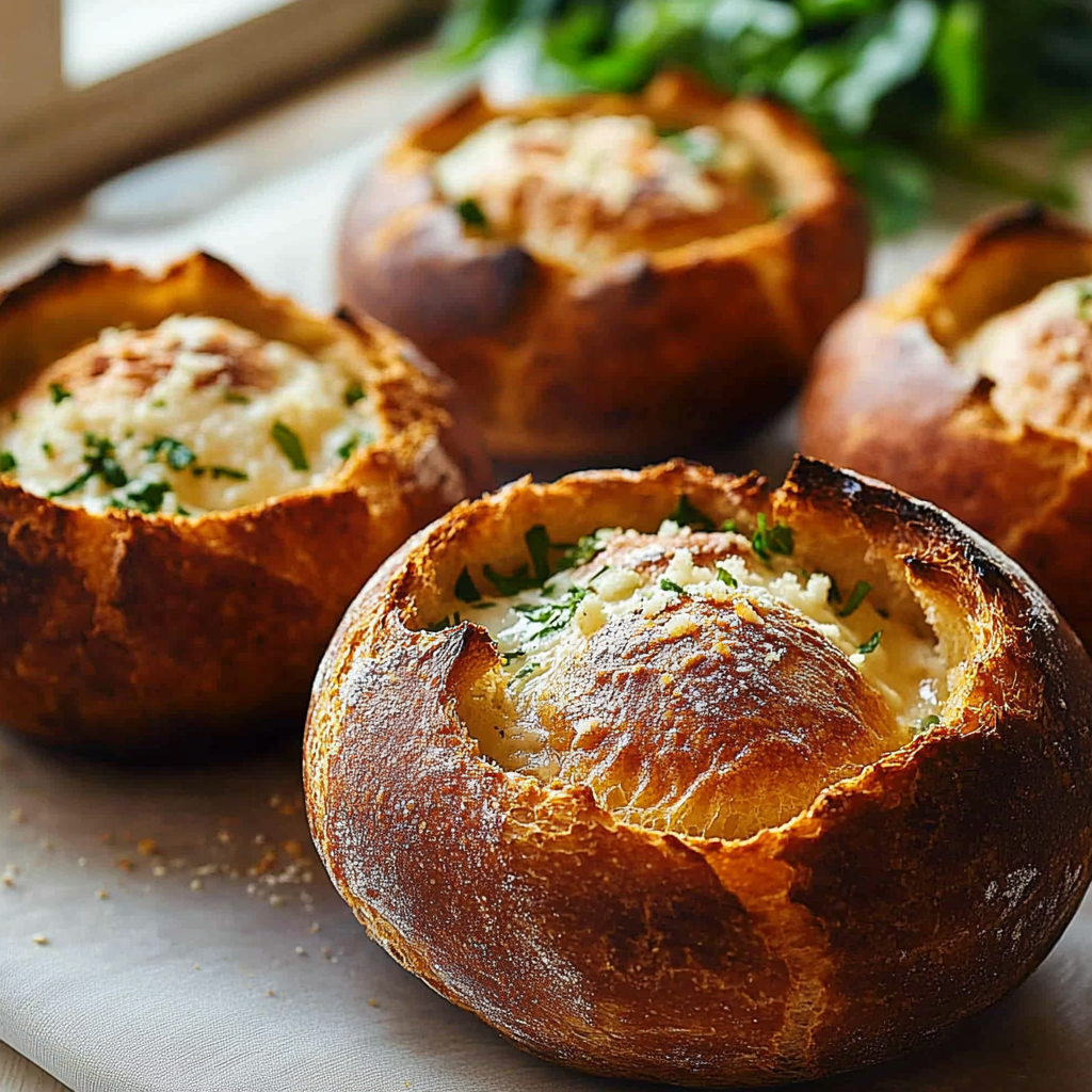 Easy Homemade Bread Bowls