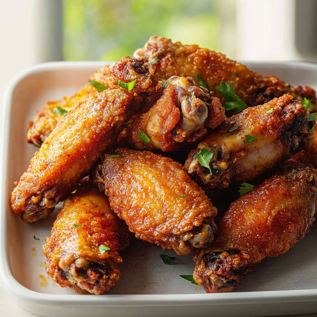 Crispy Oven Baked Chicken Wings