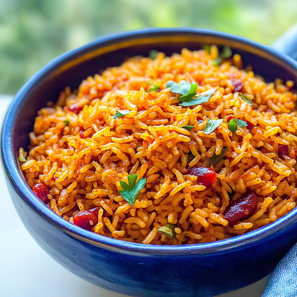 Delicious Red Chile Rice Recipe