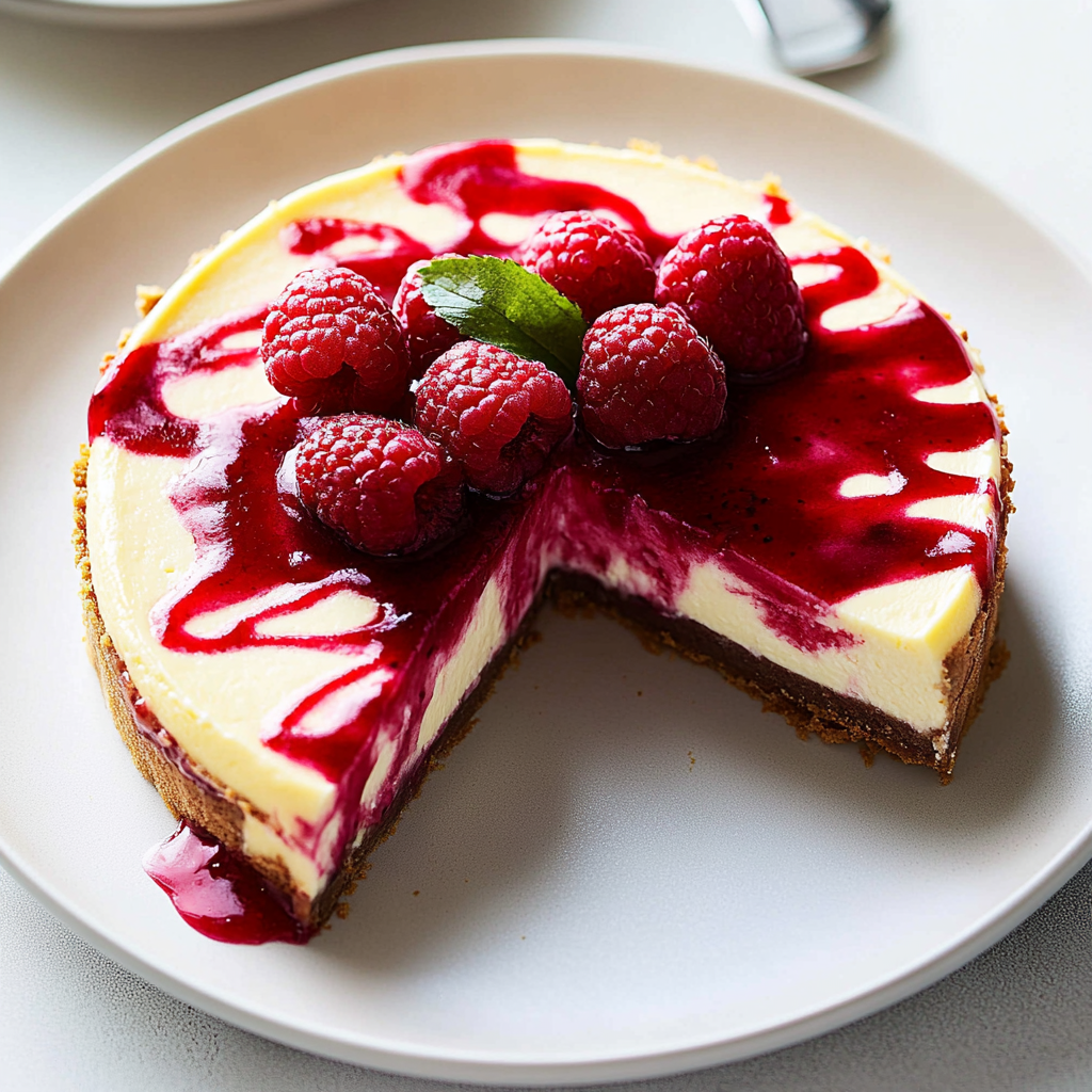 Delicious Raspberry Cheesecake Recipe