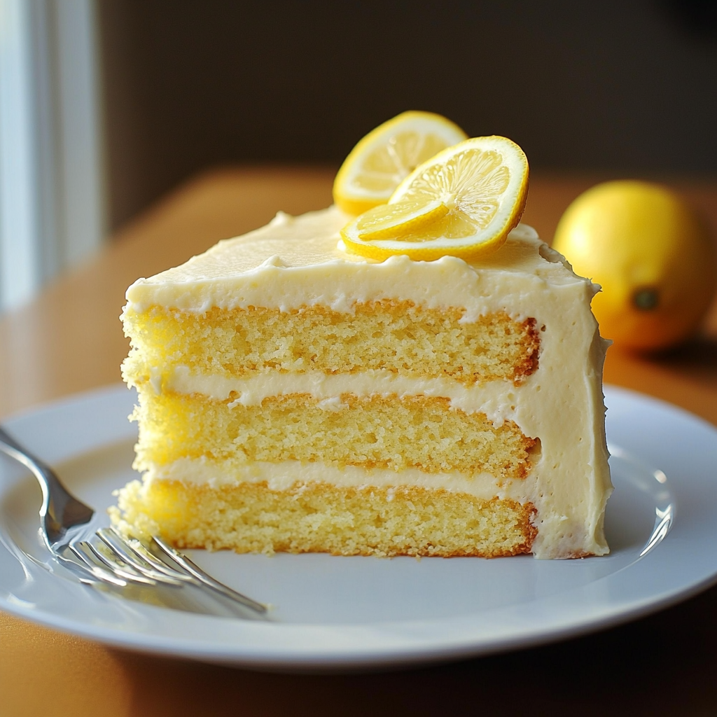Lemon Velvet Cake