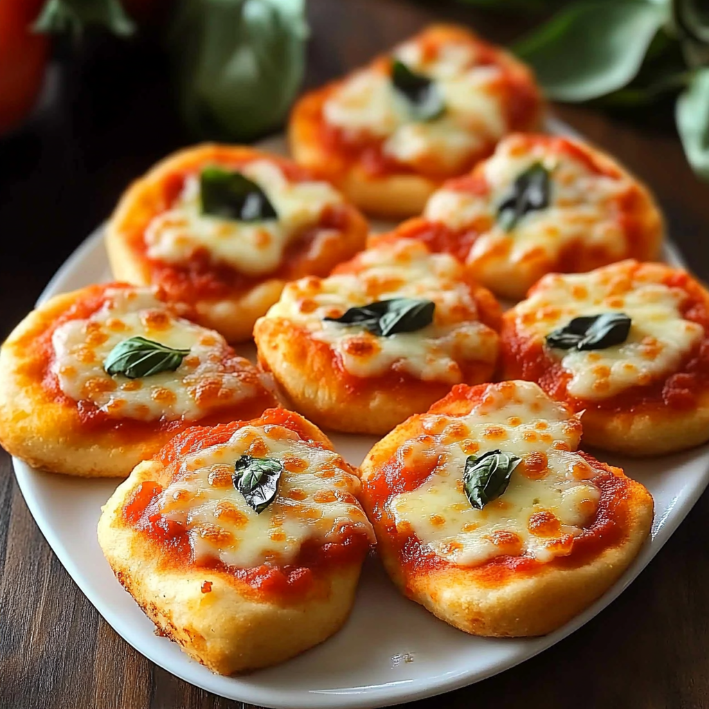 Deep Dish Mini Pizzas