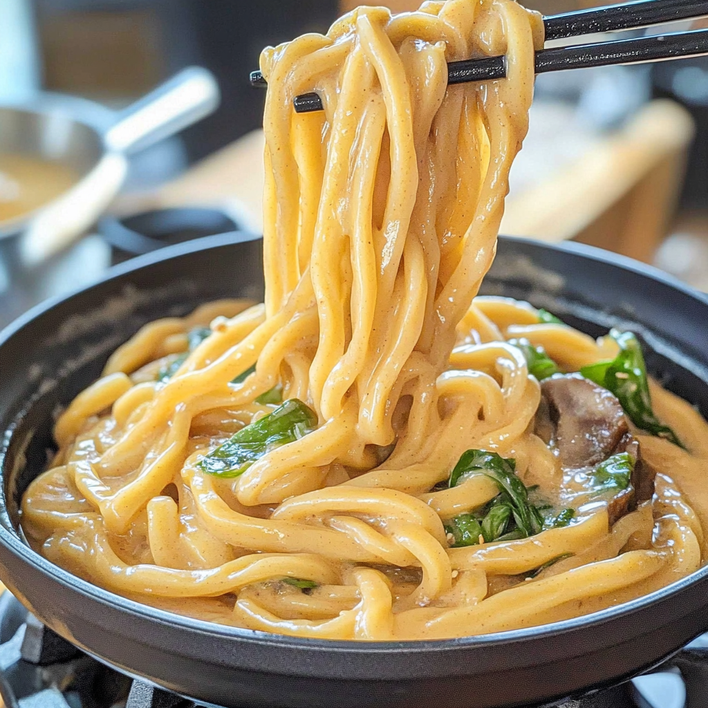 Creamy Miso Udon
