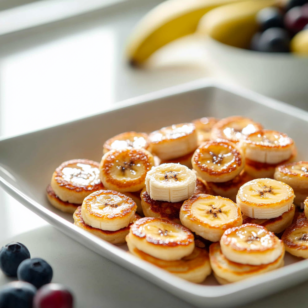 Banana Mini Pancakes