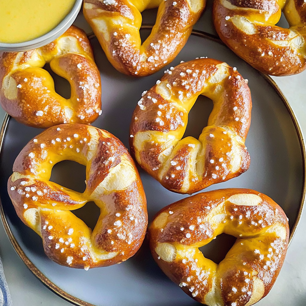 Easy Homemade Soft Pretzels
