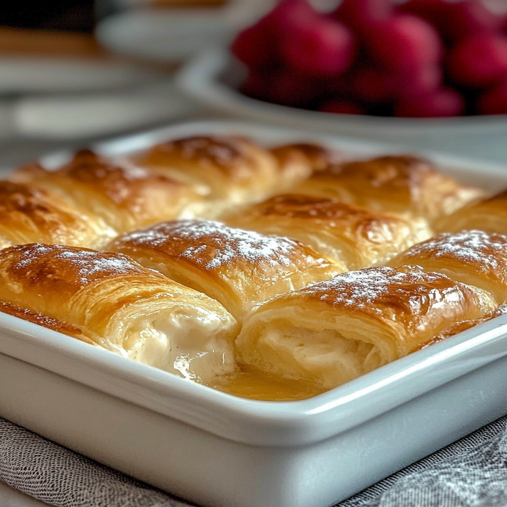 Cheesecake Crescent Rolls Casserole