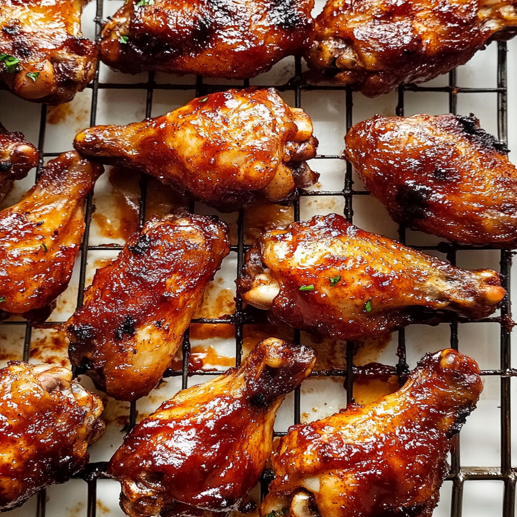 Oven Baked BBQ Chicken Wings