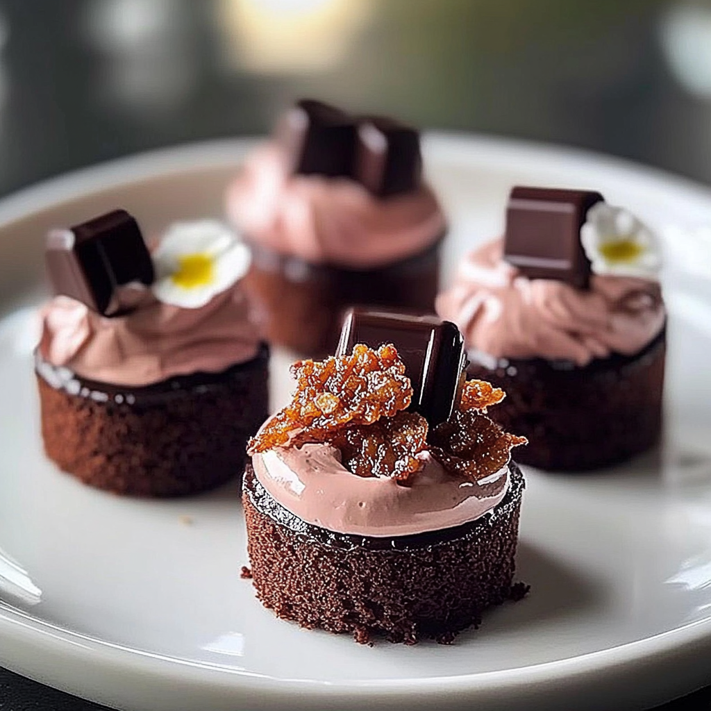Crispy Chocolate Mini Bento Cake