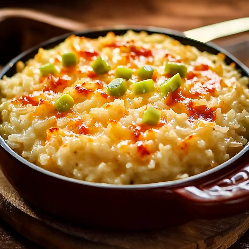 Pepper Jack Rice Bake