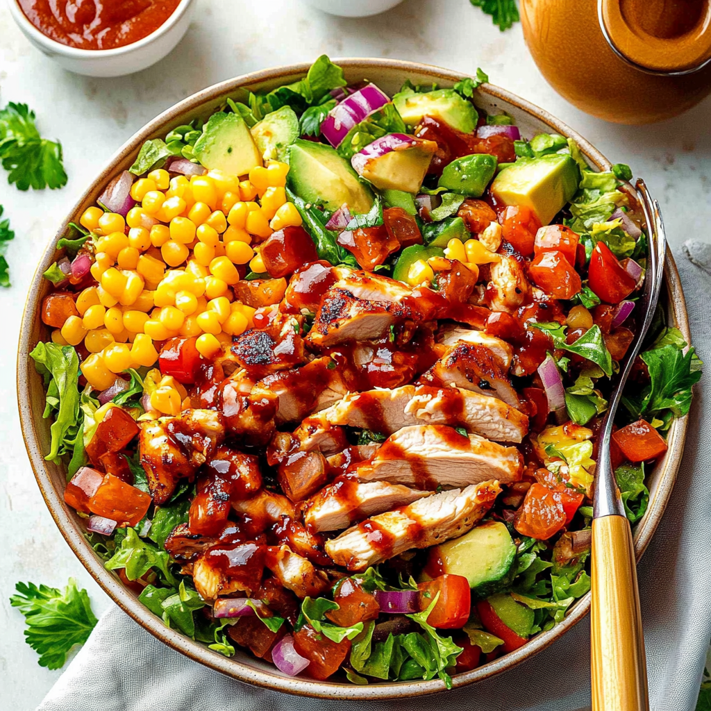 BBQ Chicken Chopped Salad