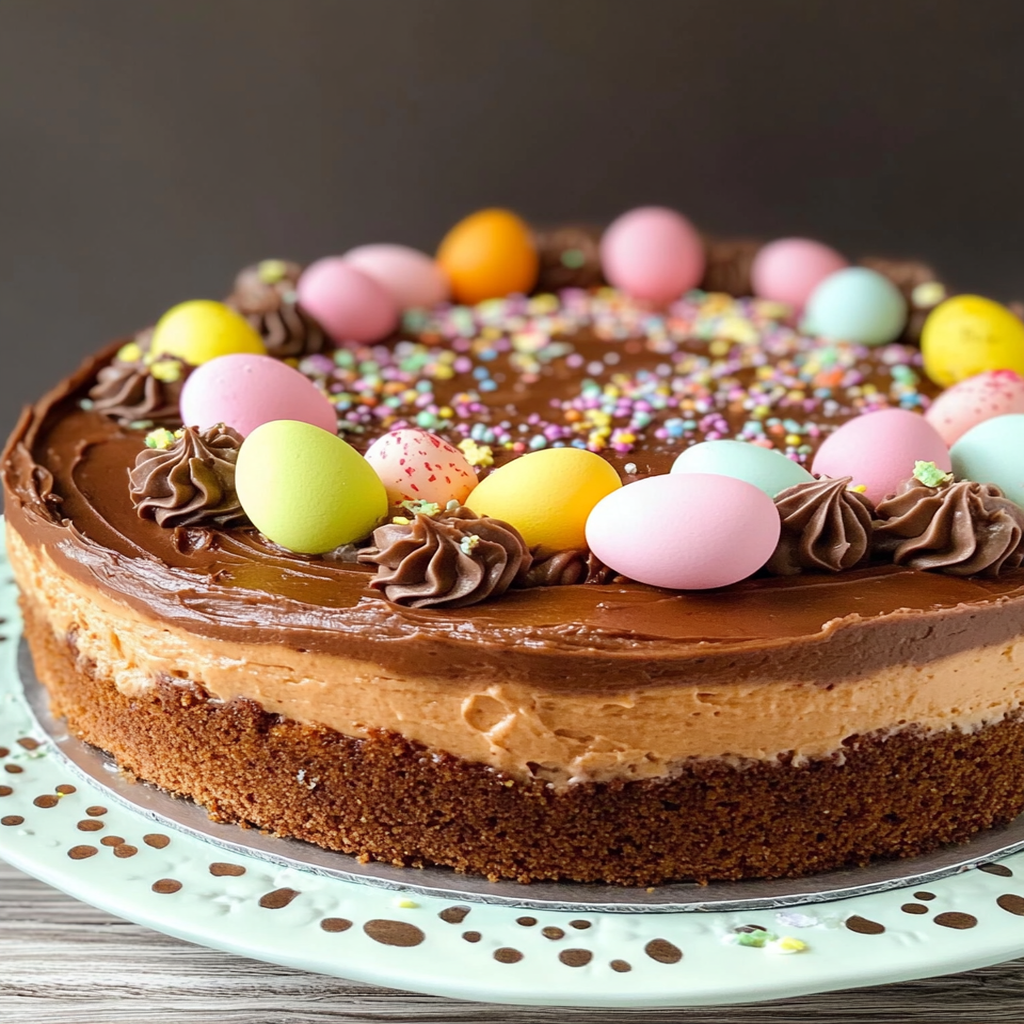 Easter Egg Cheesecake