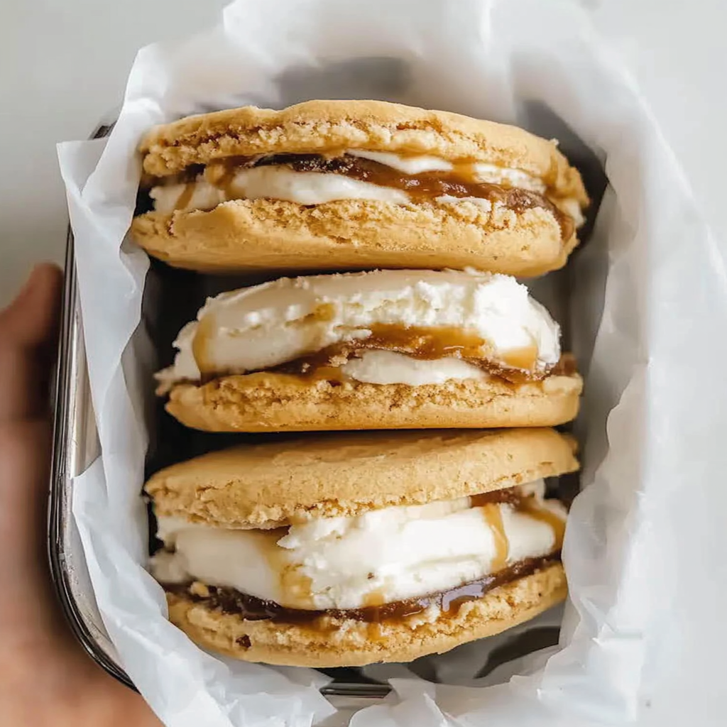 Vanilla Ice Cream Sandwiches