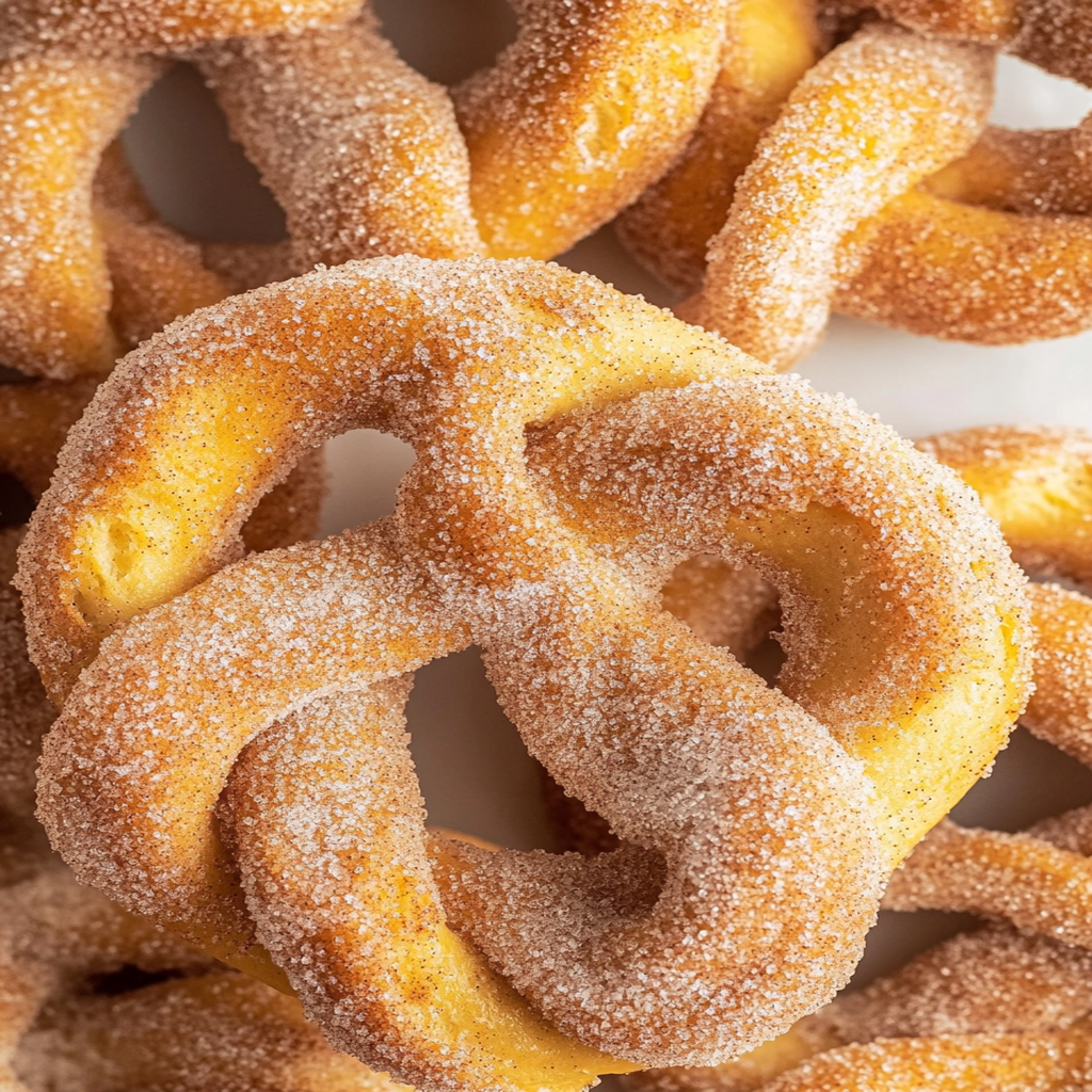Cinnamon Sugar Soft Pretzels
