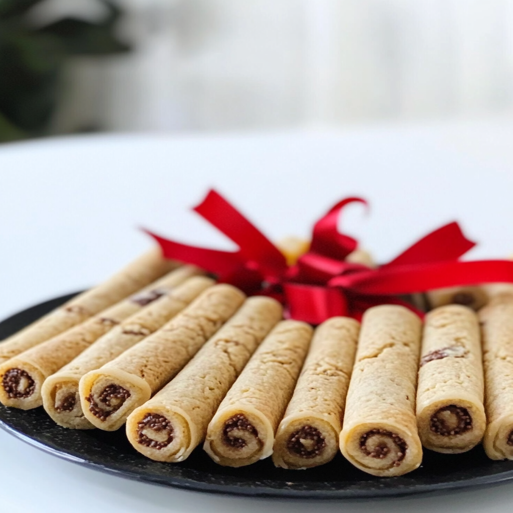 Graduation Cookies Peanut Butter Diploma Rolls