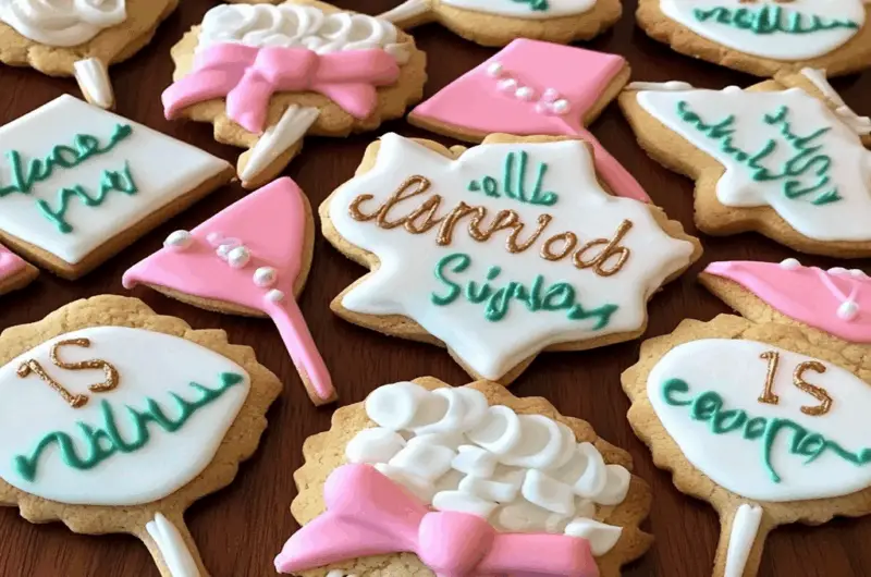 Graduation Cookies Sugar Cutouts