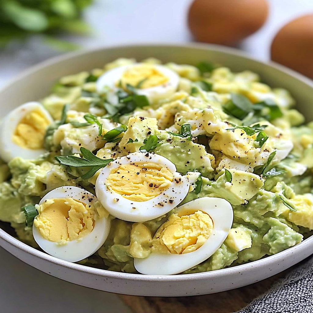 Keto Avocado Egg Salad