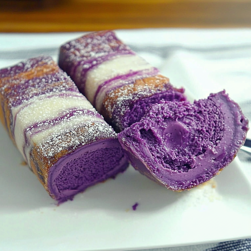 Filipino Ube Dessert