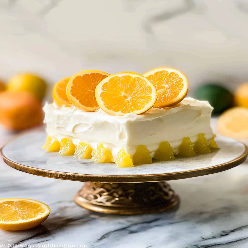 Citrus Glazed Summer Cake