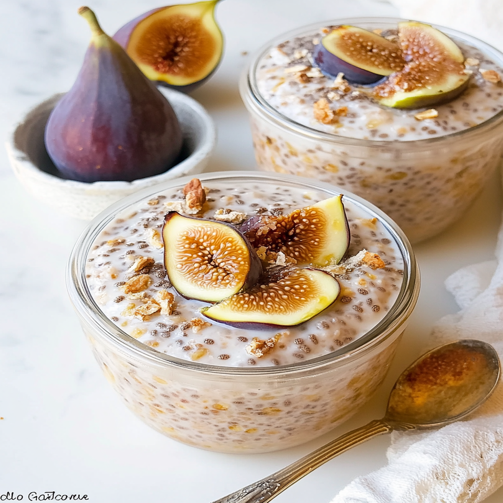 Chia Pudding with Figs and Honey