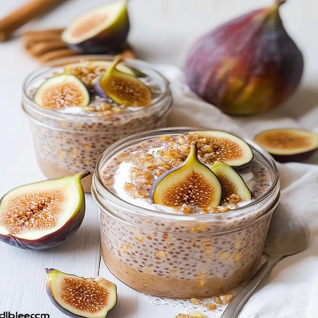 Chia Pudding with Figs and Honey