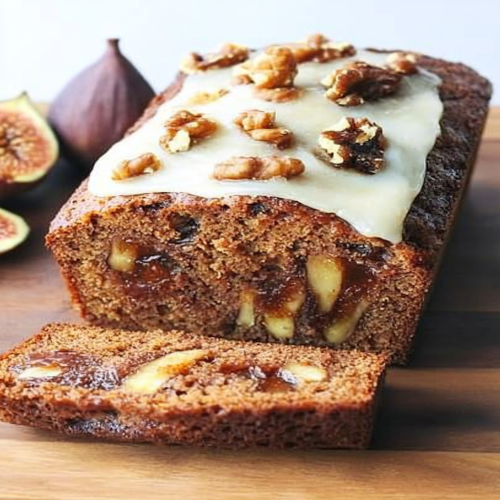 Spiced Fig and Walnut Loaf