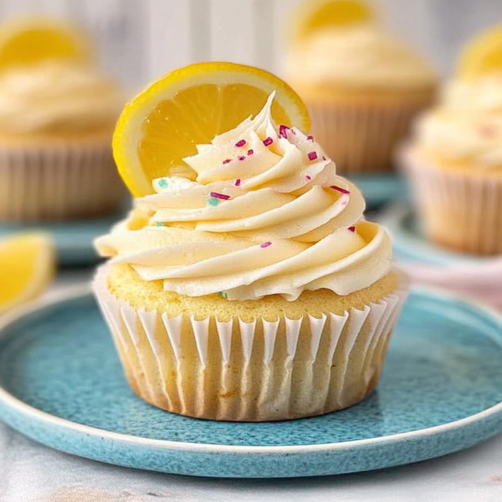 Lemon Zest Summer Cupcakes