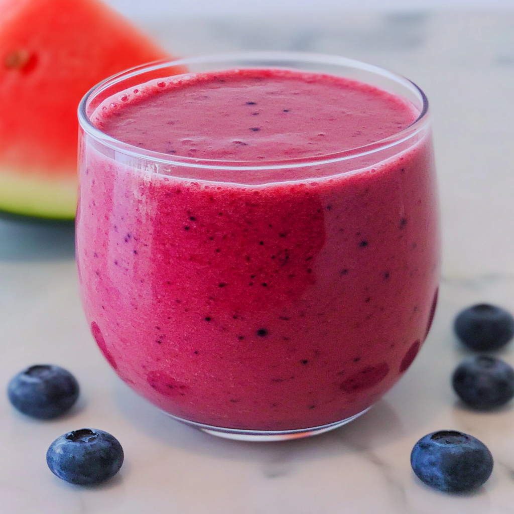 Blueberry Watermelon Smoothie Boost