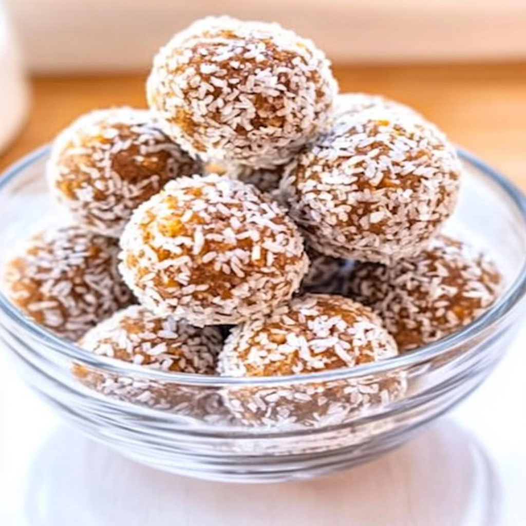 Chewy Apricot Energy Balls