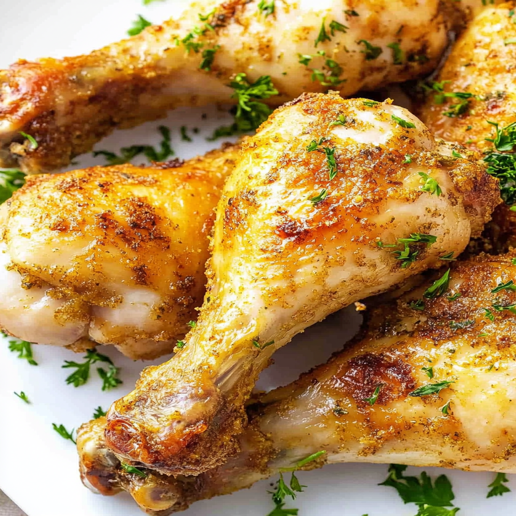 Crispy Baked Chicken Legs
