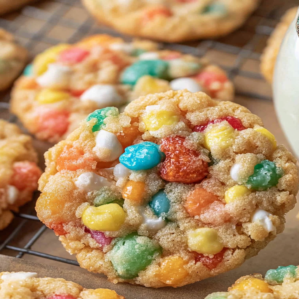 Fruity Pebble Cookies