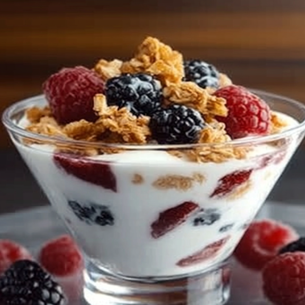 Fruity Yogurt Parfaits – Sweet School Lunch Ideas