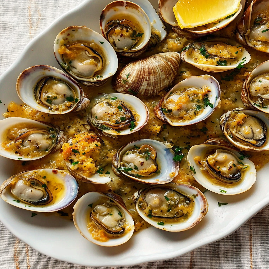 Clams Oreganata