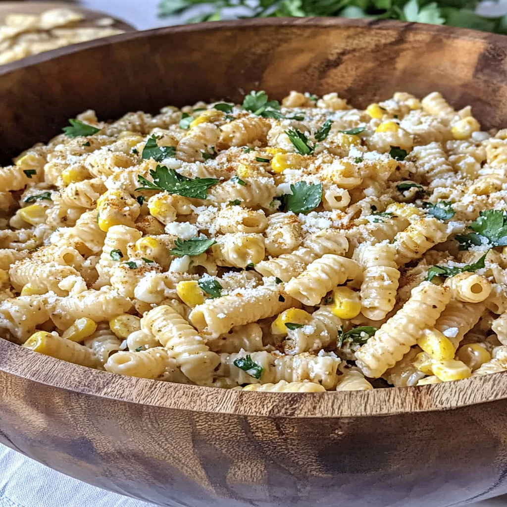Elote Pasta Salad Recipe