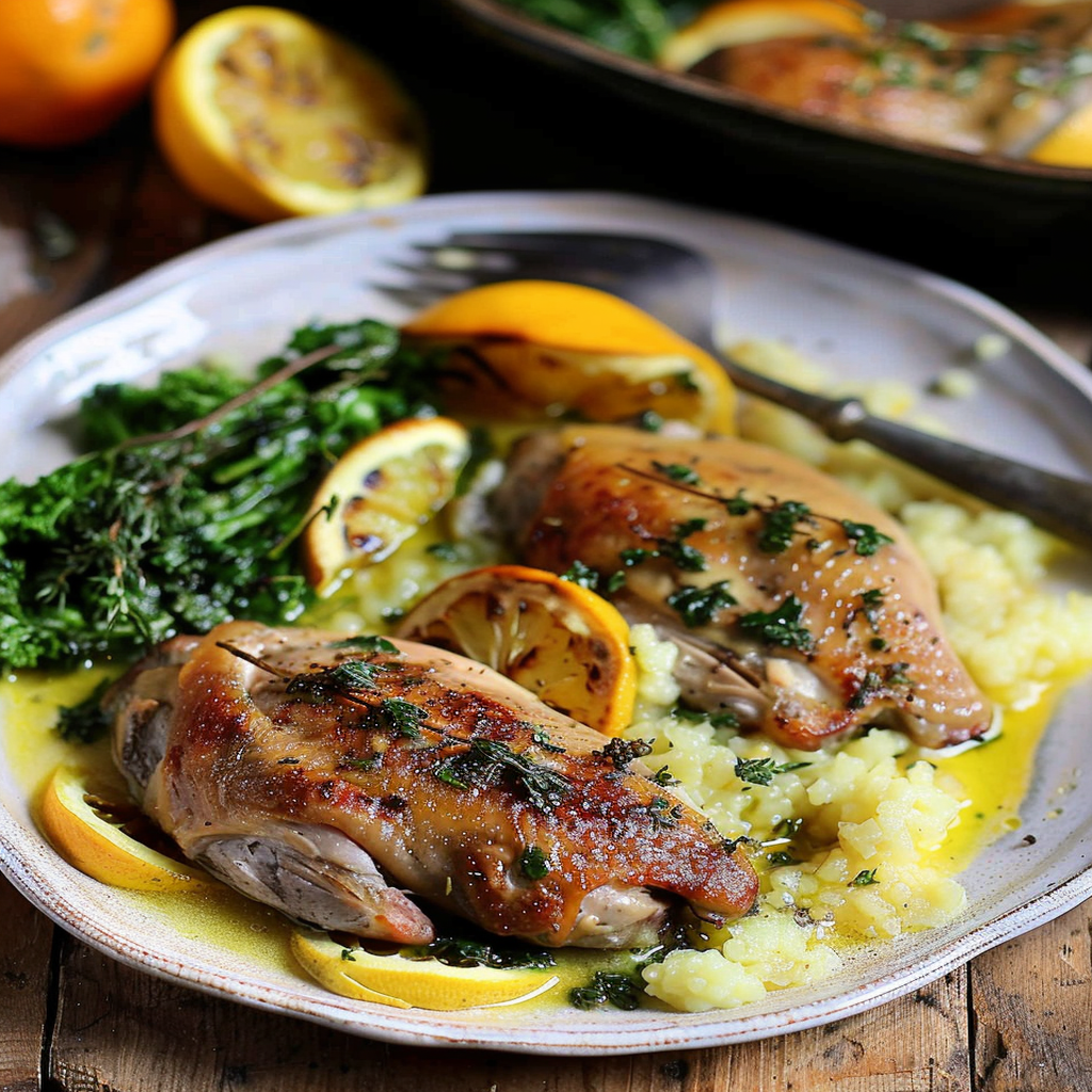 French-Inspired Pheasant Recipes à l'Orange