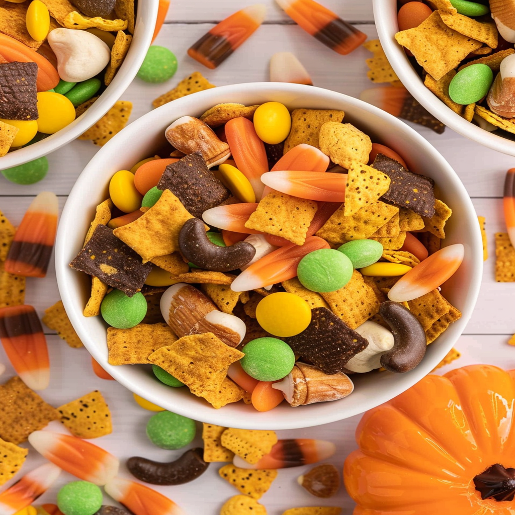 Halloween Food Trick-or-Treat Trail Mix