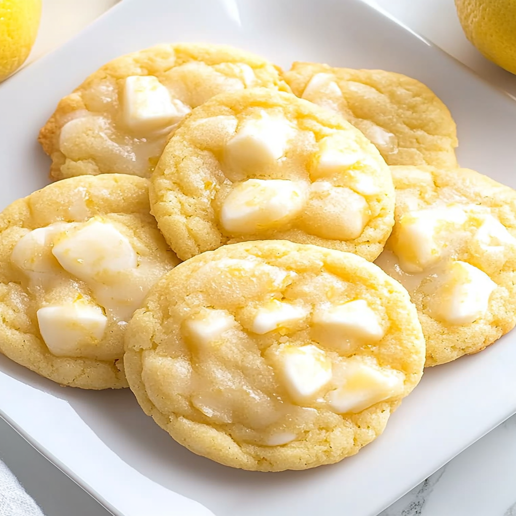 Lemon Pudding Cookies