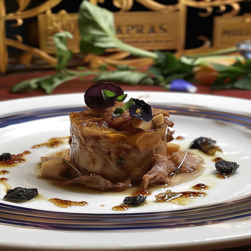 Pheasant in Jelly with Black Alba Truffle