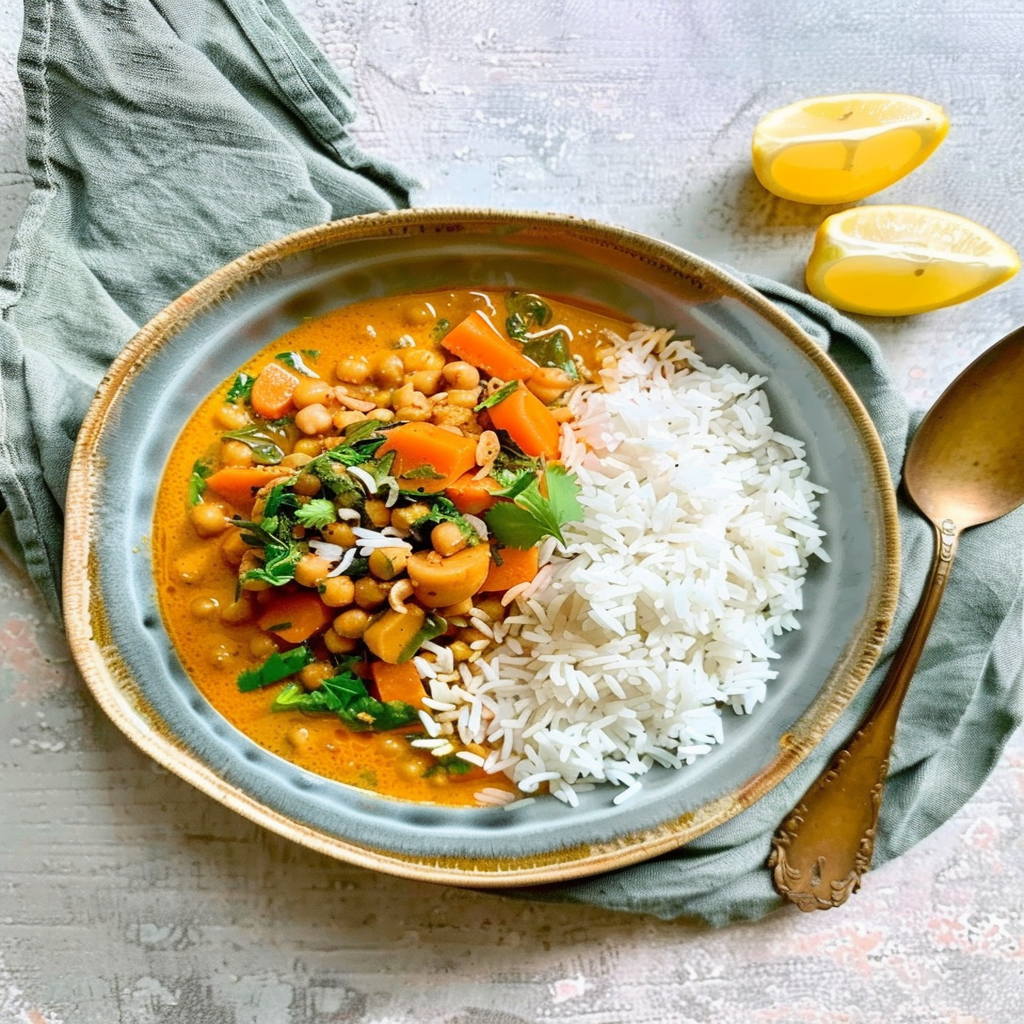 Thai Coconut Chickpea Curry