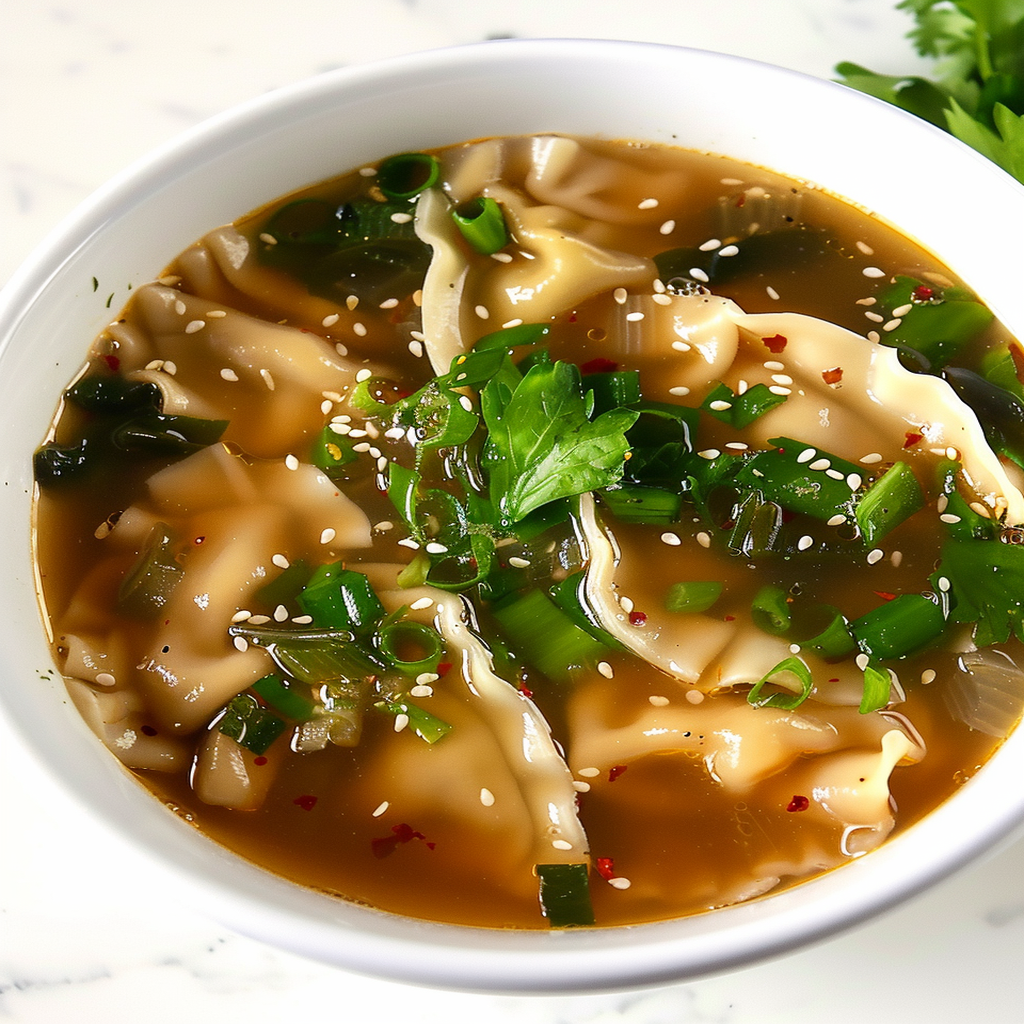 Easy Potsticker Soup