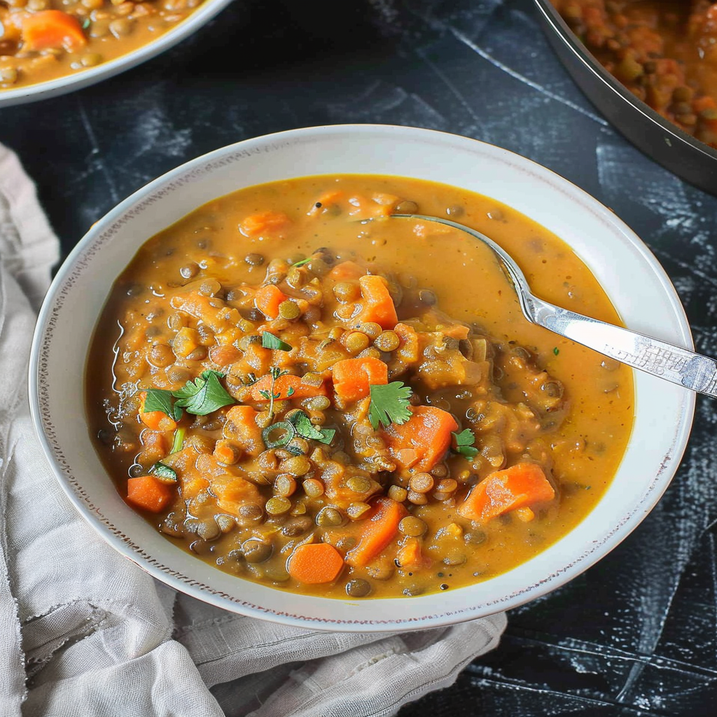 Carrot and Lentil Curry