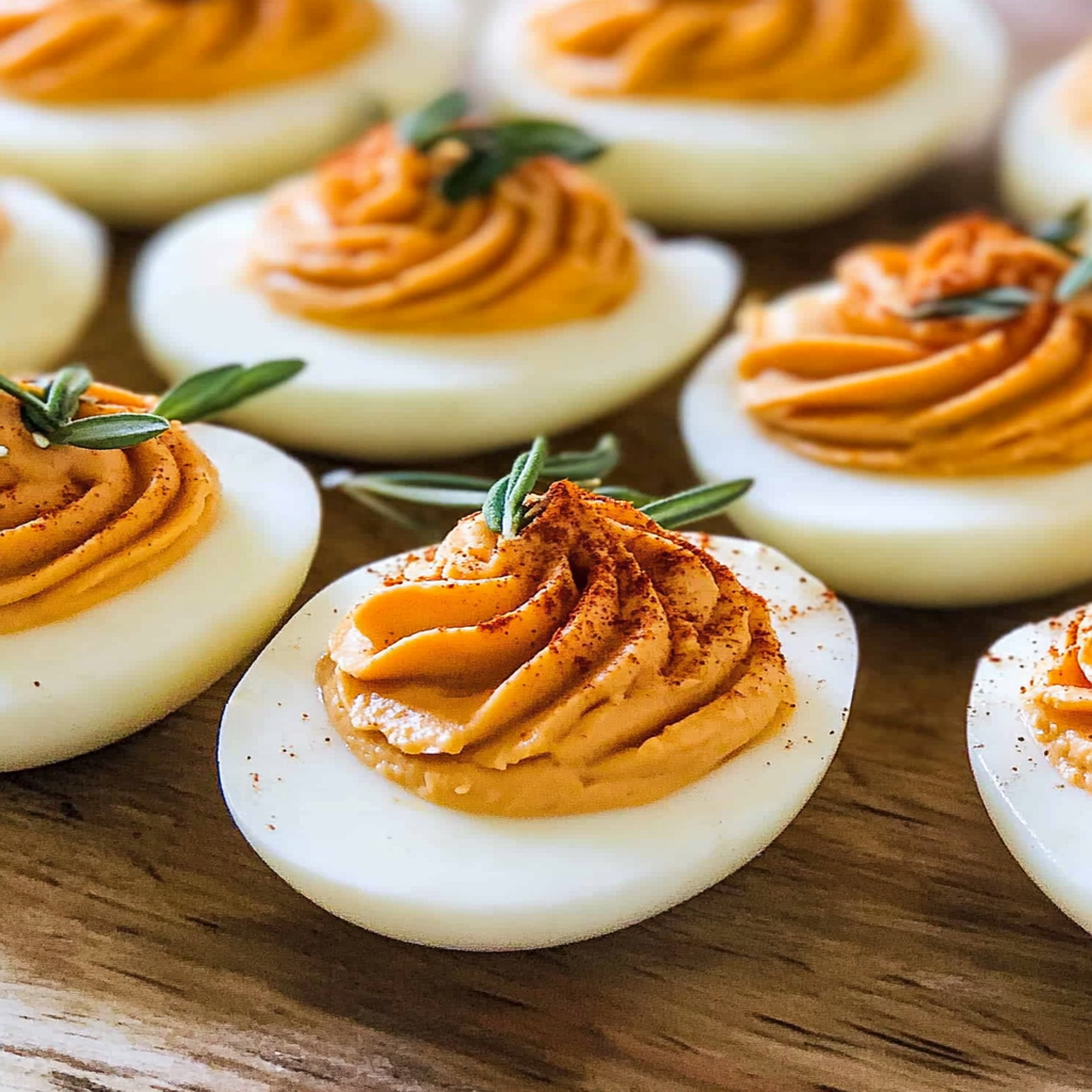 Deviled Eggs with Smoked Paprika