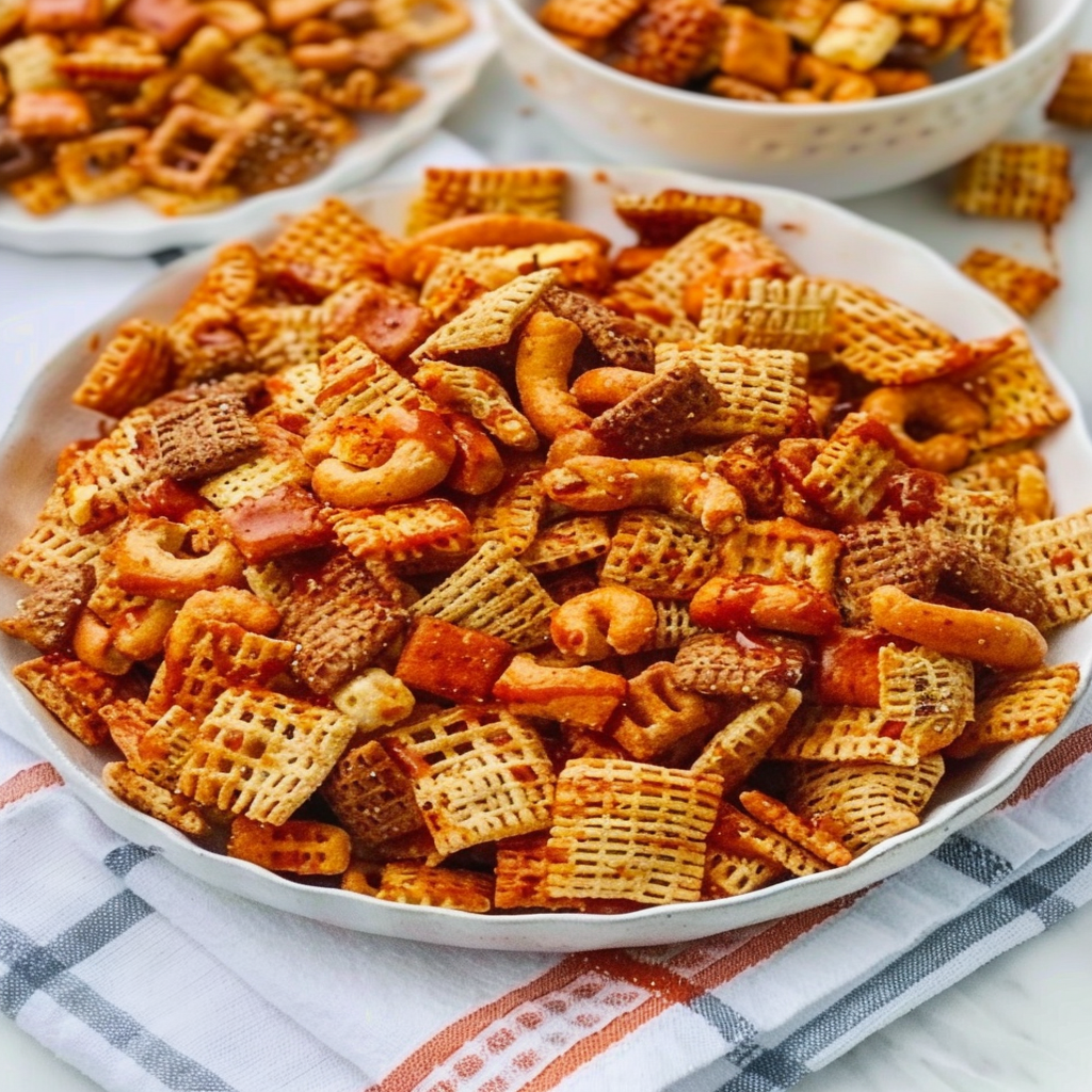 Bold BBQ Chex Mix