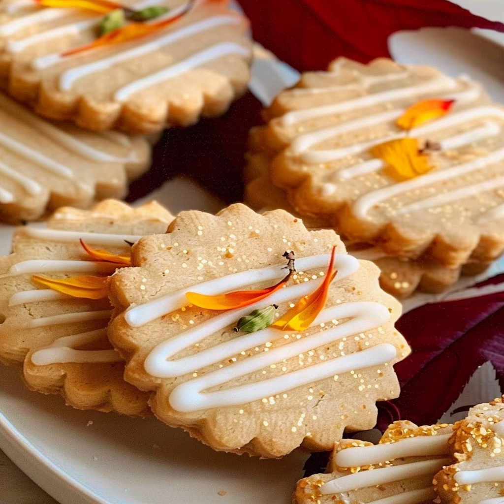 Cardamom Shortbread New Year’s Cookies