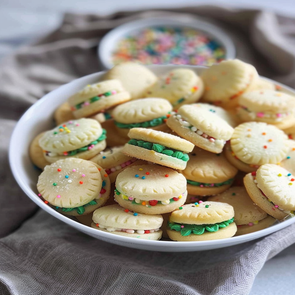 Celebration Wafers New Year's Cookies