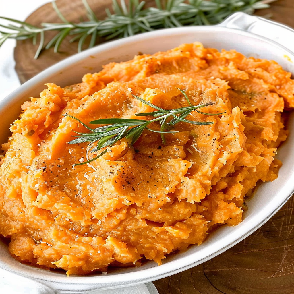 Celery and Sweet Potato Mash