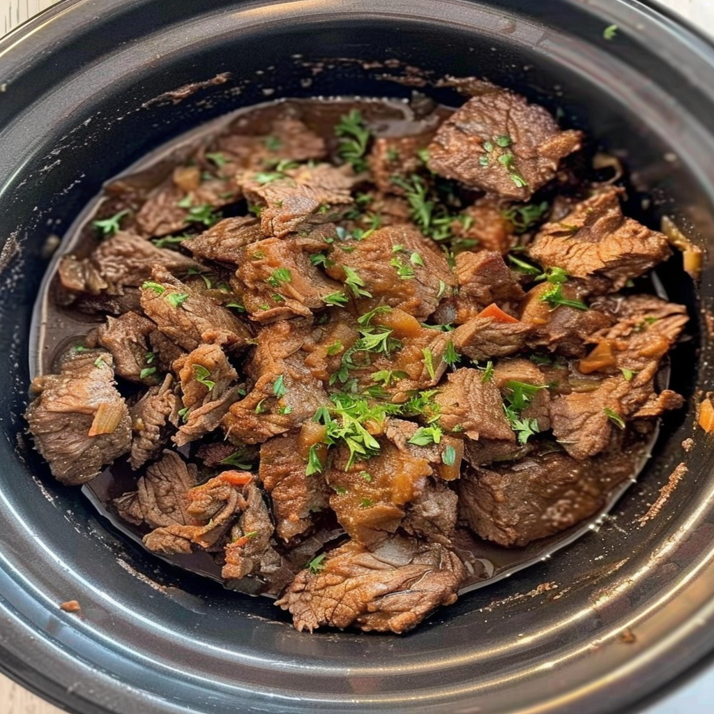 Friendsgiving Beef Shawarma Slow Cooker Stew