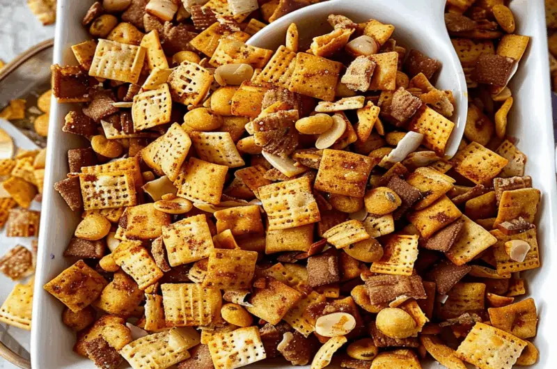 Middle Eastern Spicy Chex Mix