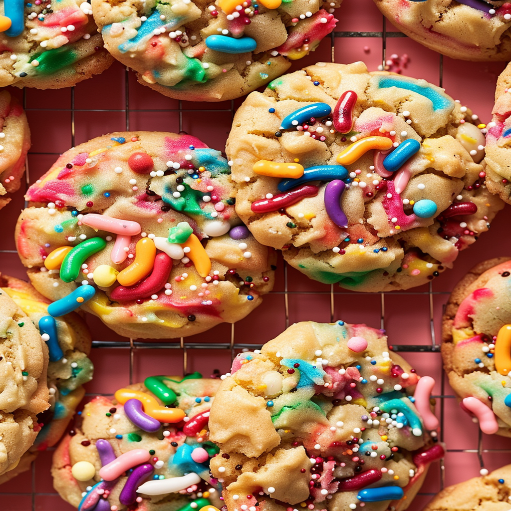 Rainbow Rave Cookies