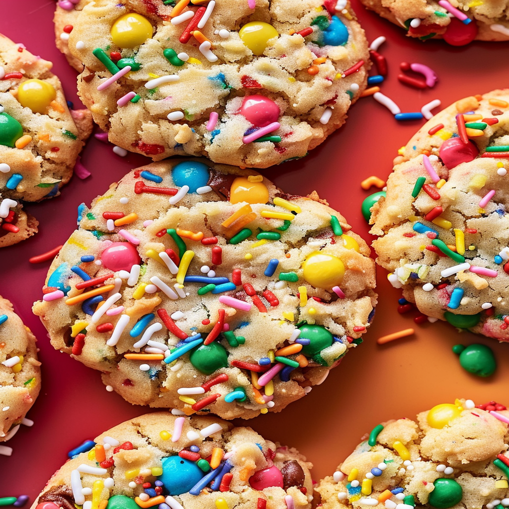 Rainbow Rave Cookies
